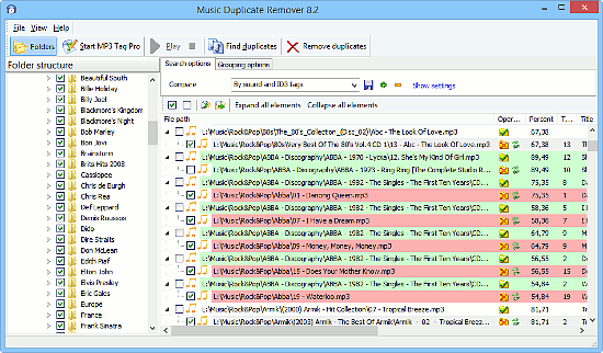 Doppelte MP3 Dateien entfernen: Hinweise